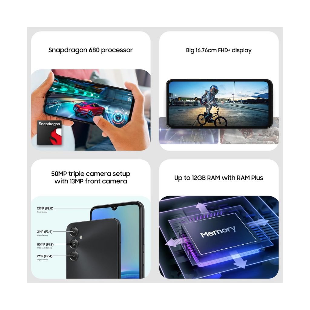 Samsung Galaxy A05S 6GB Ram, 128GB Storage